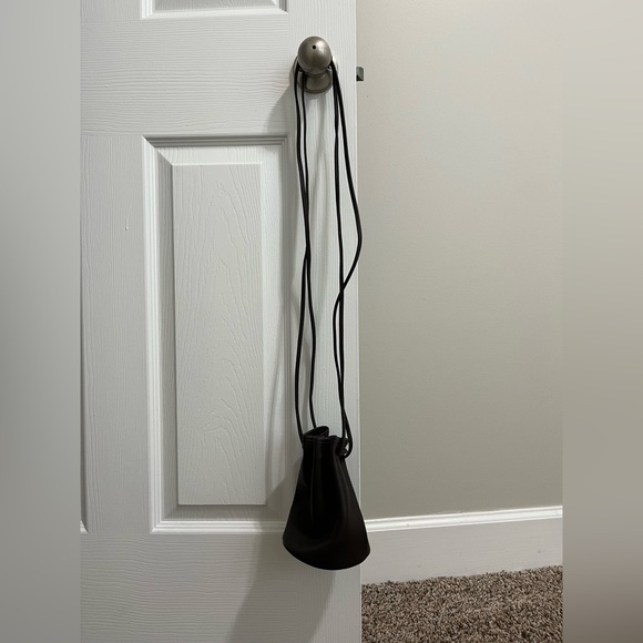 wako | Bags | Wako Espresso Leather Bucket Bag With Coin Purse | Poshmark